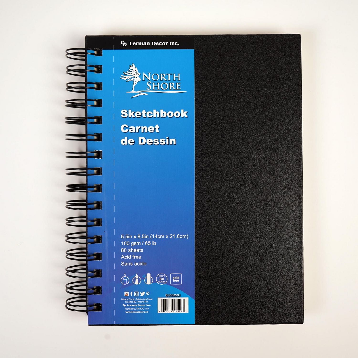 Click here for North Shores Spiral Sketchbook 5.5 X 8.5 prices