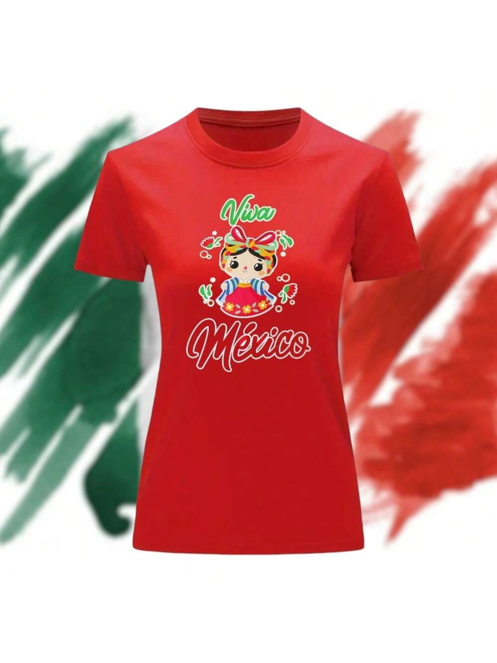 Playera Blusa Viva Mexico Lele Fiestas Patrias Mexico Septiembre ...