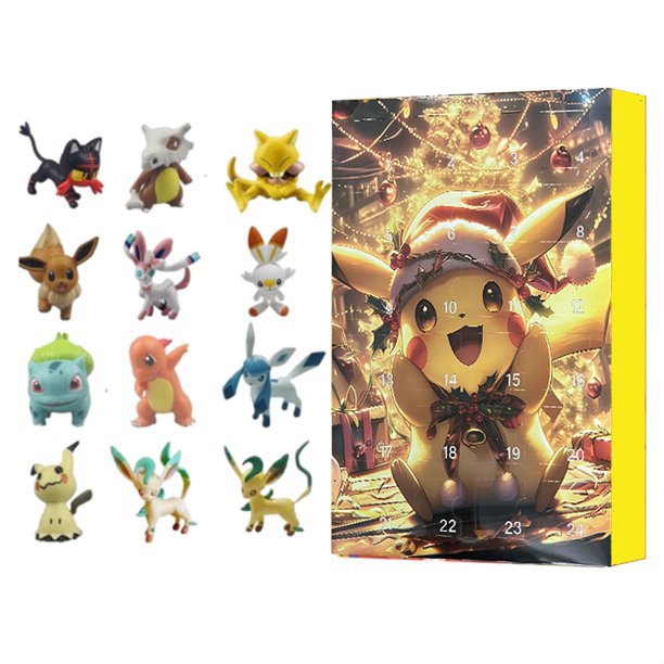 Advent Calendar 3D Advent Calendar, 24 Day Advent Calendar With Random ...