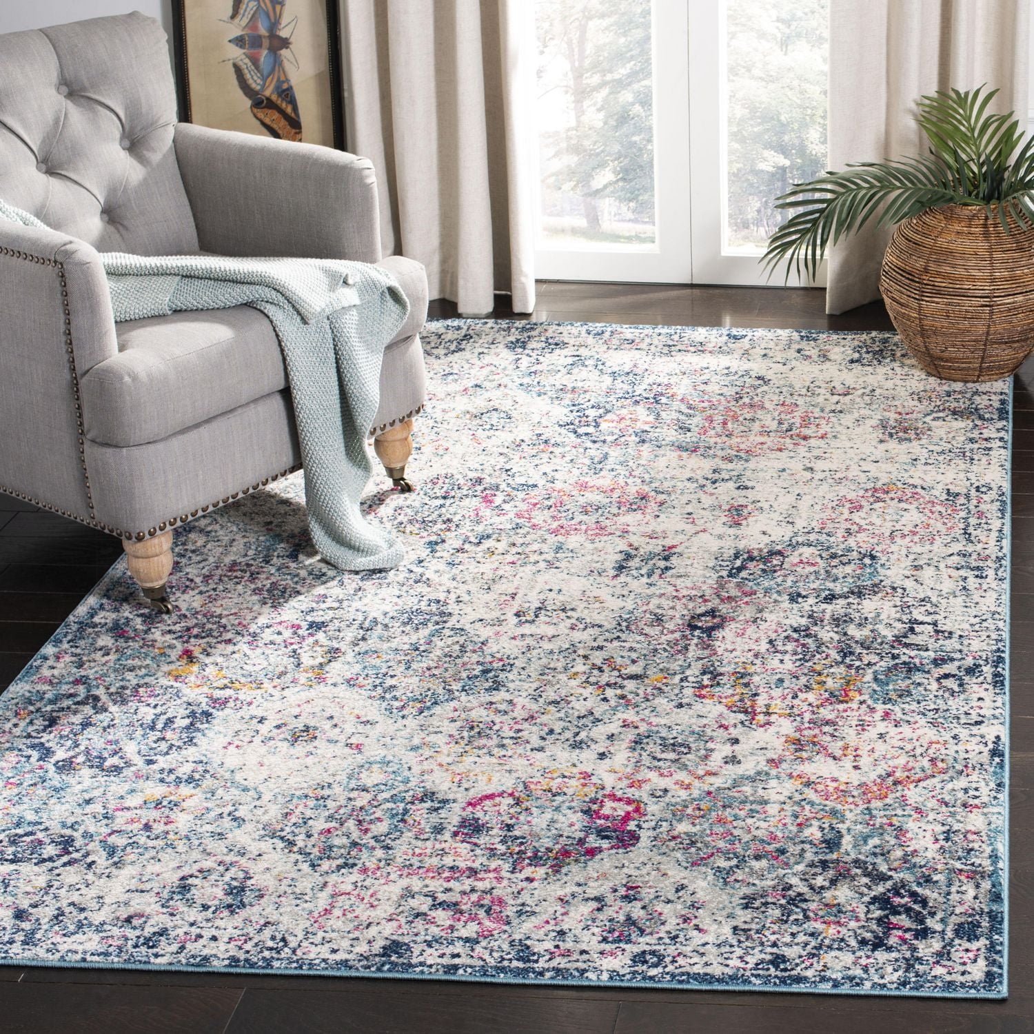 Click here for Safavieh Madison Judith Geometric Floral Area Rug... prices