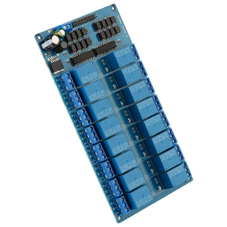 16 Channel Relay Module, Electromagnetic Relay Module, Control ...