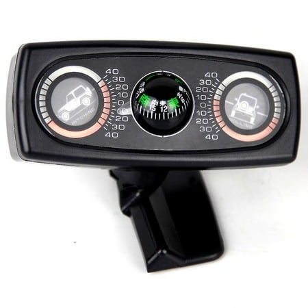 3 In 1 Guide Ball Car Compass Thermometer Hygrometer Car For Vehicles ...