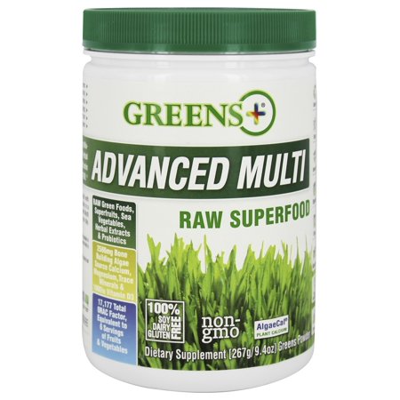 Greens Plus - Advanced Multi Superfood Powder Raw - 9.4 oz. Formerly ...