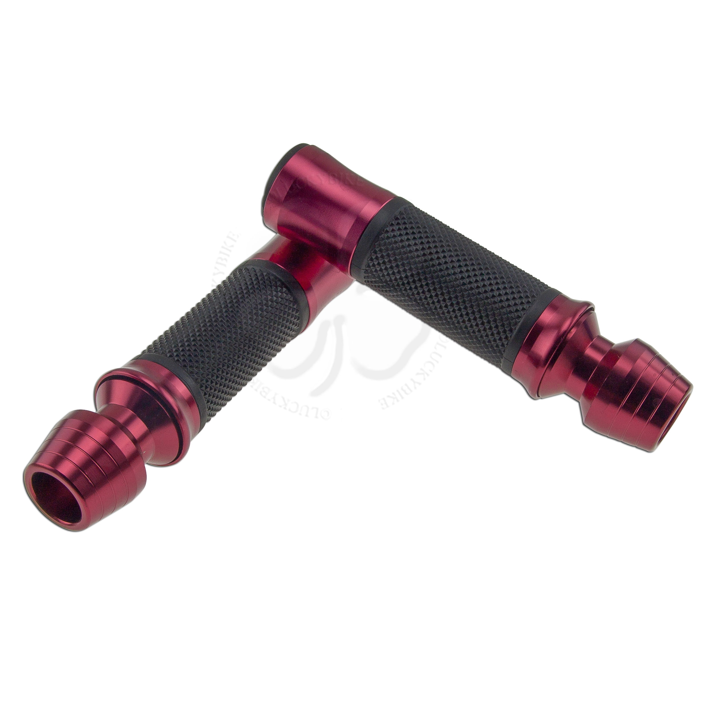 Red Hand Grips 7/8" 22mm Suzuki GSXR Honda CBR Kawasaki Ninja Yamaha R6 ...