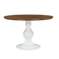 Pioneer Woman Callie Round Dining Table, White Finish - Walmart.com