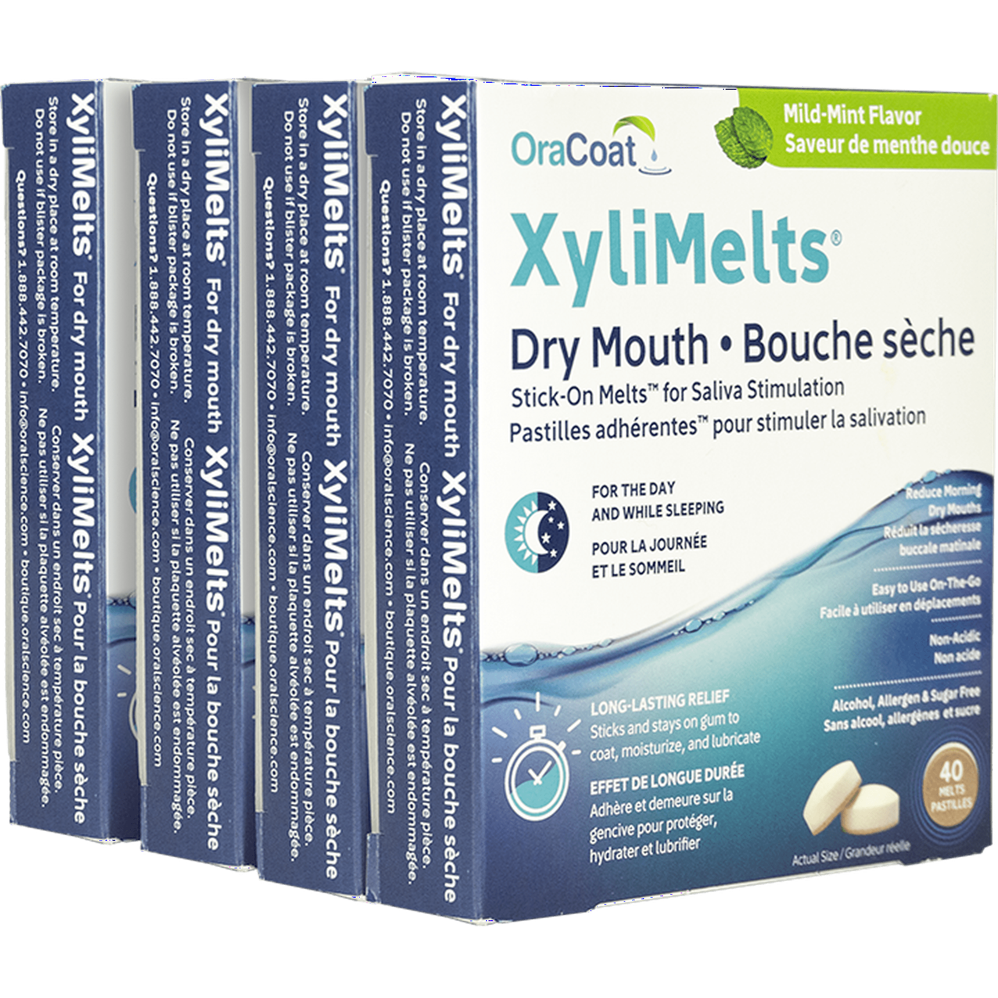 Click here for Oracoat Xylimelts Adhering Pastilles - Mild Mint -... prices