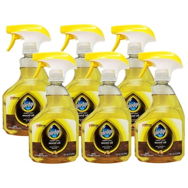 Pledge Revitalizing Furniture Polish, Orange 16oz, 3-Pack Restoring Oil ...