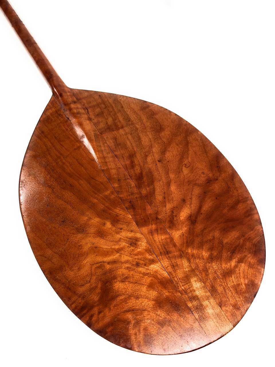 Decorative Curly Koa Outrigger Canoe Paddle 60" - Made In Hawaii | # ...