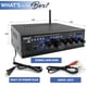 Pyle PTAU45 Bluetooth Home Audio 2 x 120 Watt 2 Channel Power Amplifier ...