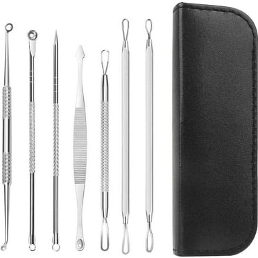 Tutuviw 7 in 1 Pimple Blackhead Remover Extractor Tool Kit Professional ...