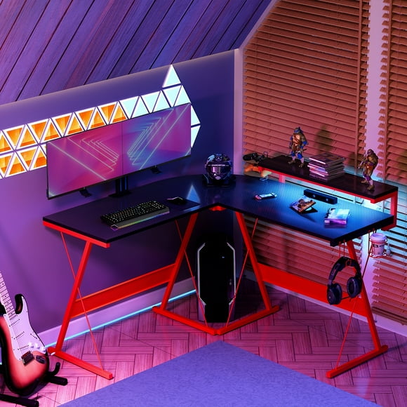 Light Up Gaming Desk