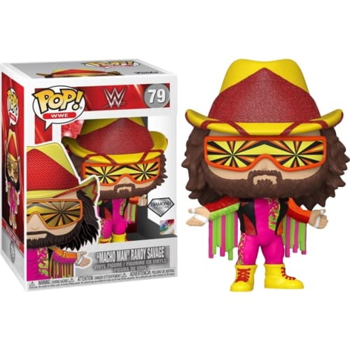 ¡Funko Pop! Figura exclusiva de Randy Savage Diamond de Mach | Walmart ...
