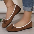 Shallow Cut Bowknot Vintage Style Women's Casual Dress Shoes ...