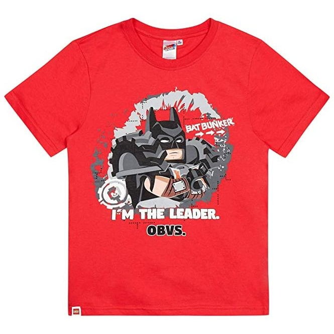 Click here for Lego Movie 2 Boys Batman Im The Leader Obvs T-Shir... prices