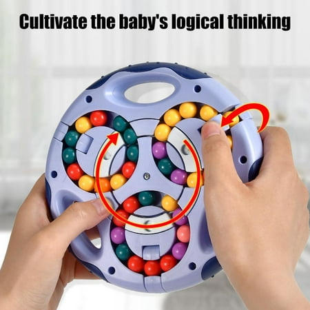 Magical Bean Cube Toy Rotating Educational Toy Magical Bean Creative ...
