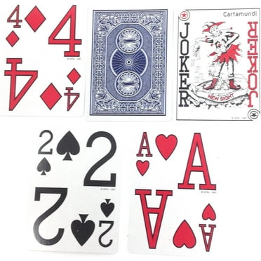 Elite Low Vision Playing Cards - Two Decks - Walmart.com