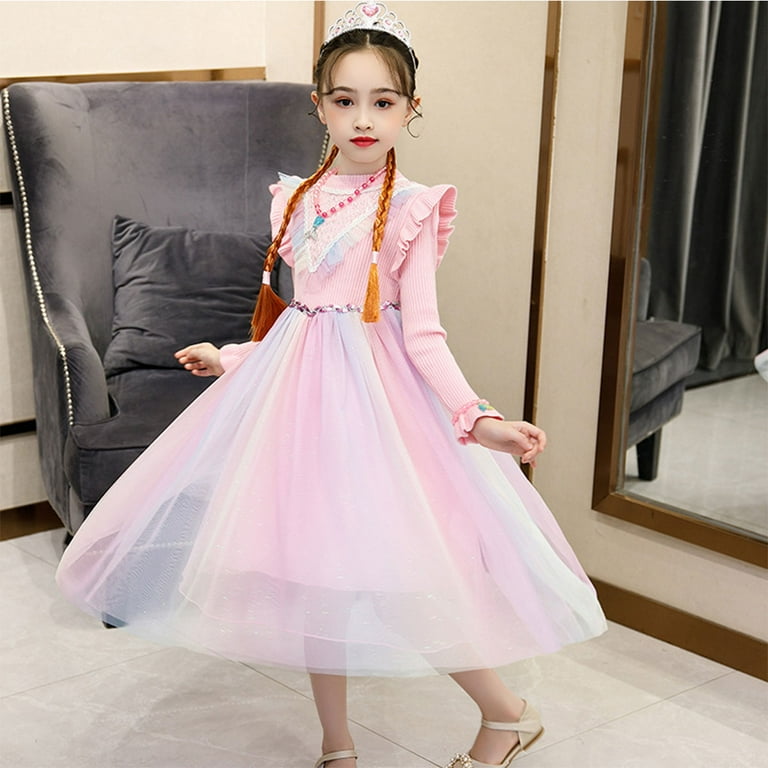 Pink Snow Princess Costume