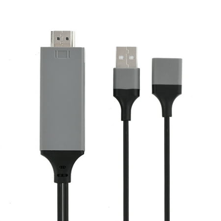 Lighting To Adapter, 1080P Digital AV Adapter, Phone To Cable Digital ...