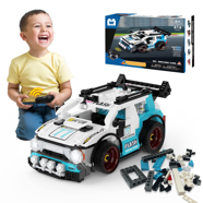 127 Piece 4-in-1 Remote Control Custom Car Building Kit - Walmart.com