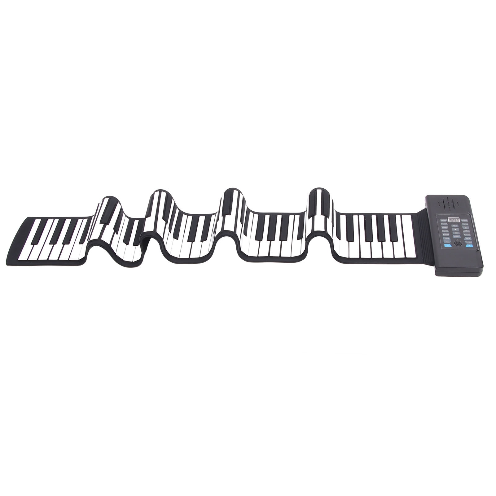 Teclado Flexible Portátil ANGGREK de piano enrollable de 88 Teclas Con ...