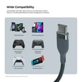 Liquipel Powertek Premium Braided USB-A to USB-C Cable - Grey - Walmart.com