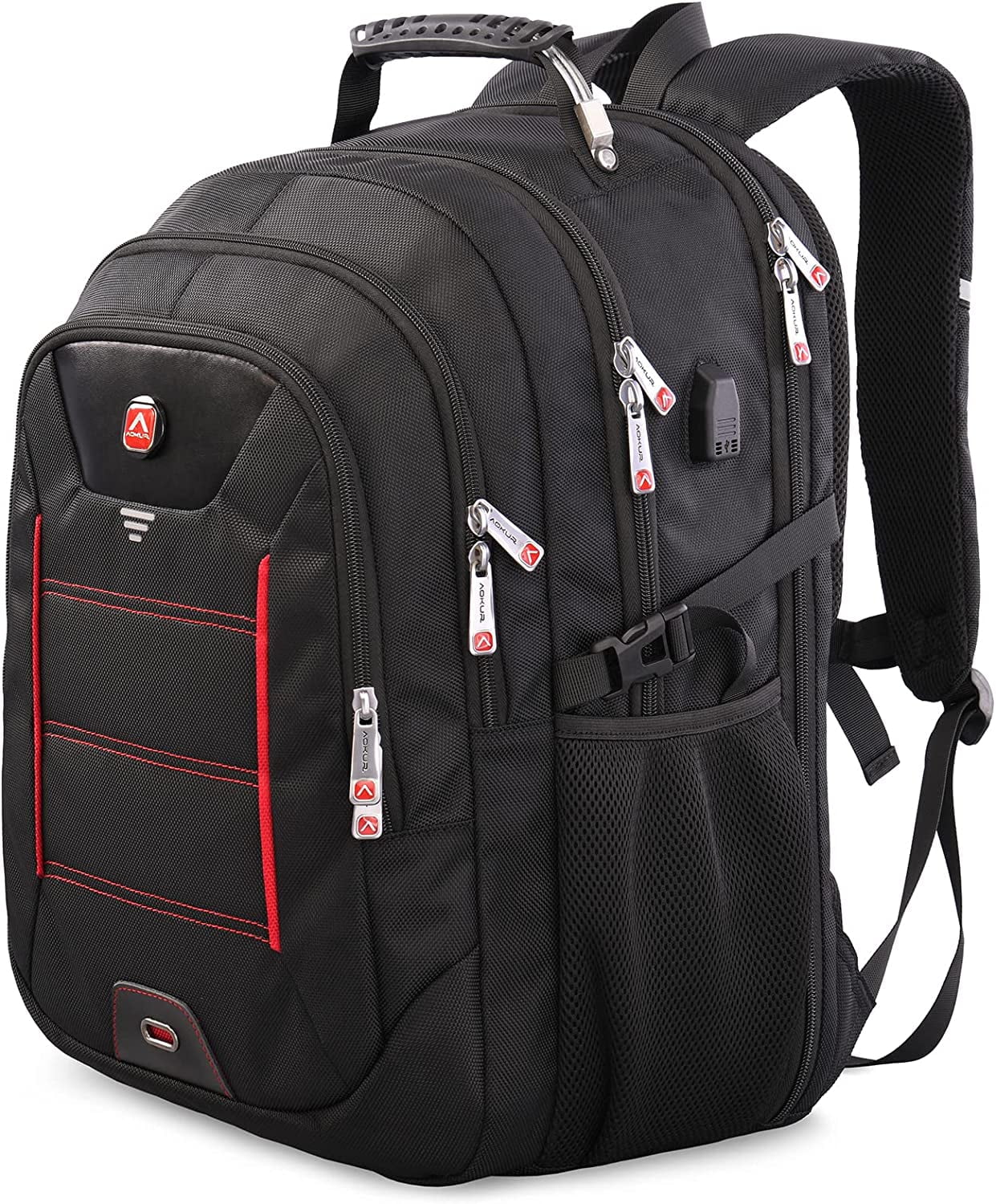 Pushtek Extra Large 55L Travel Backpack for Men Women, 17.3 inch RIFD ...