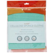 Casabella Large Cellulose Sponge Cloths, Assorted Colors, 3 ct ...