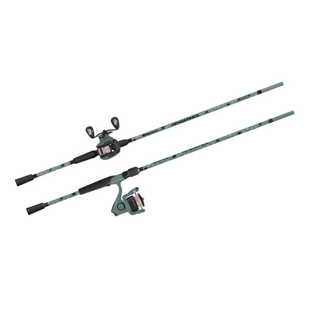 Abu Garcia 6'6” Vengeance Fishing Rod and Reel Spinning Combo - Walmart.com