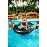 Inflatabull Inflatable Pool Float, 8' Bull Riding Toy for Kids and ...