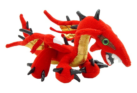 Toy Vault Red Dragon Plush (Small); Stuffed Toy from Here Be Monsters ...
