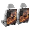 Car Seat Back Protector,Waterproof & Stain Resistant Kick Mats with ...