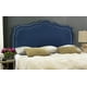 Safavieh Skyler Retro Arched Upholstered Headboard with Nail Heads ...