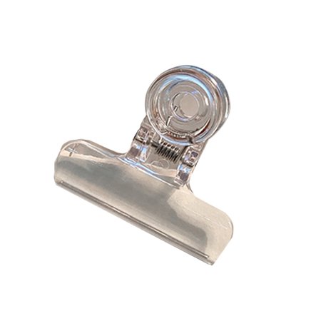Clip Chip Bag Clear Plastic Bulldog Clips Small Cute Sturdy Durable ...