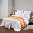 African Women Bed Runner Twin Size Black Women Soft Bed Scarf for Foot ...