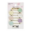 Scunci Pearl and Crystal Embellishment Bobby Pins, Silver, 20 Count ...