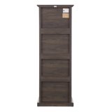 Freestanding Tall Storage Cabinet with Glass Door and Shelves for Living Room, Kitchen, Dining ...