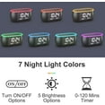 Housbay Glow Digital Alarm Clock with FM Radio, Nightlight, Dual Alarm ... Housbay Glow Digital Alarm Clock with FM Radio, Nightlight, Dual Alarm ...