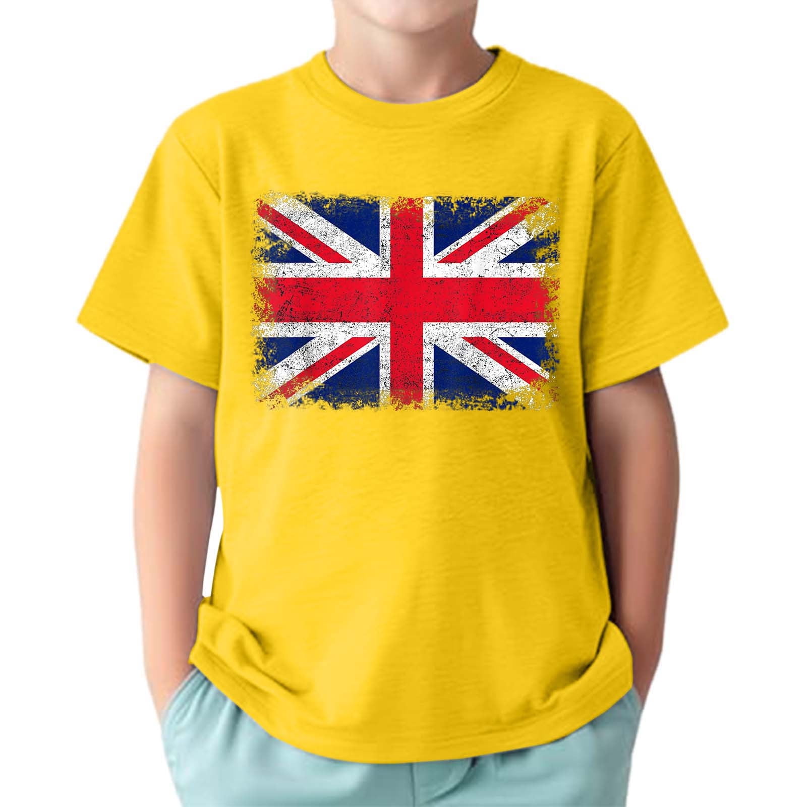 Click here for Tievosa Beautiful British Flag Printed T Shirts Fo... prices