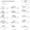 Metal Puzzle Ring Game, IQ Toys-AB A+B Test Mind Game Brain Teaser Wire ...