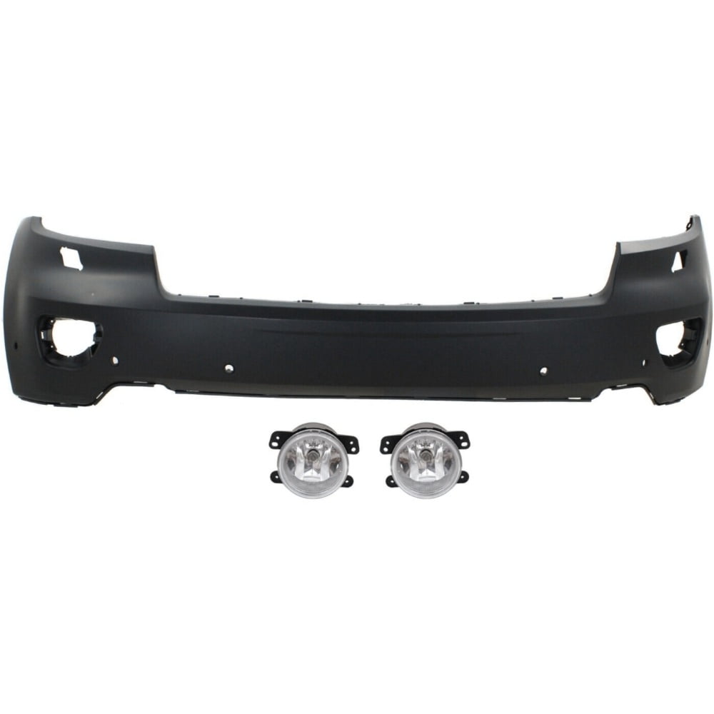 Set of 3 Bumper Covers Fascias Front Upper For Jeep 2011-2013 Grand ...