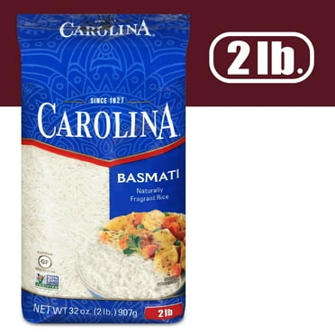 Carolina Jasmine White Rice, Thai Fragrant Long Grain, 2 lb Bag - Walmart.com