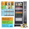 EPEX G318 Table Top Combo Vending Machine with LED Glass Front - No ...