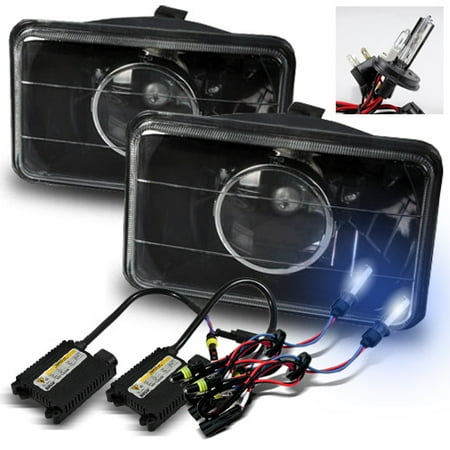 Modifystreet 8000K H4-2 HID + H4651/H4652/H4656/H4666 4x6 Semi-Sealed ...