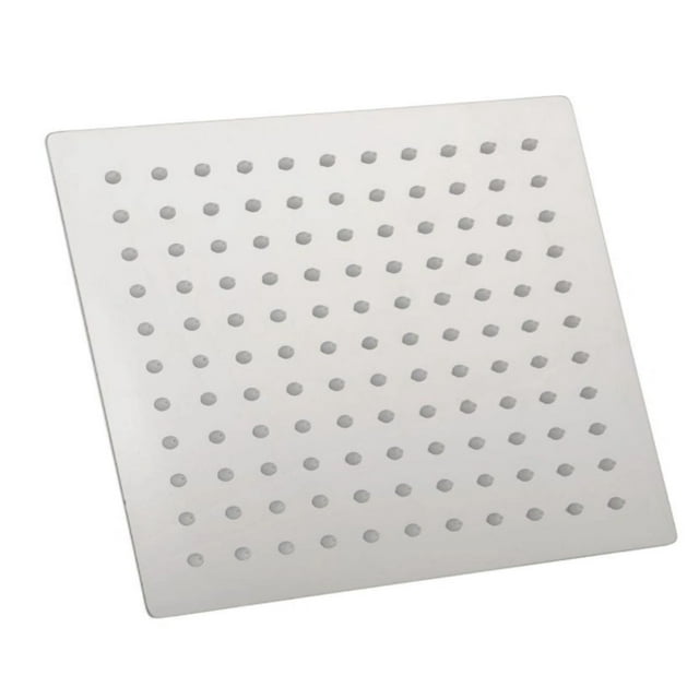 DROP Bath and Kitchen 12" x 12" Square Rainfall Shower Head in Chrome ...
