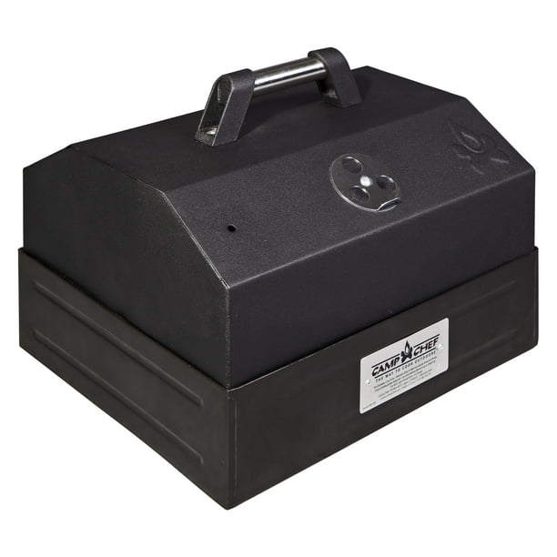 Camp Chef BBQ Grill Box with Lid, BB100L, 14 x 16 Inch True Seasoned ...