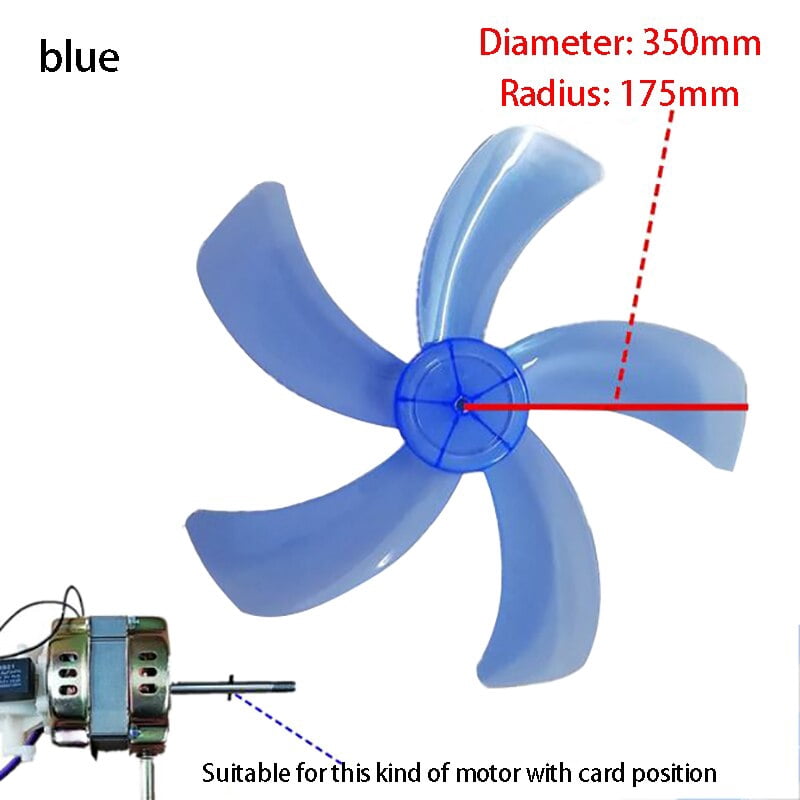Engineering Plastic Fan Air Compressor Fan Replacement V Type Fan Blade ...