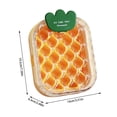 for Pineapple Water Pitcher Home Kitchen Beverage Container with 28 ...