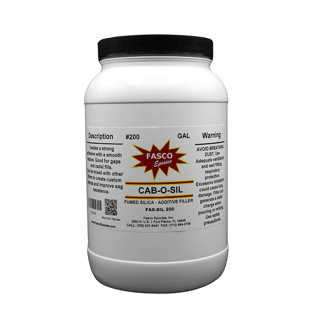 Fasco Epoxies Cabosil - Fumed Silica Thickener in Gallon Tub - Walmart.com