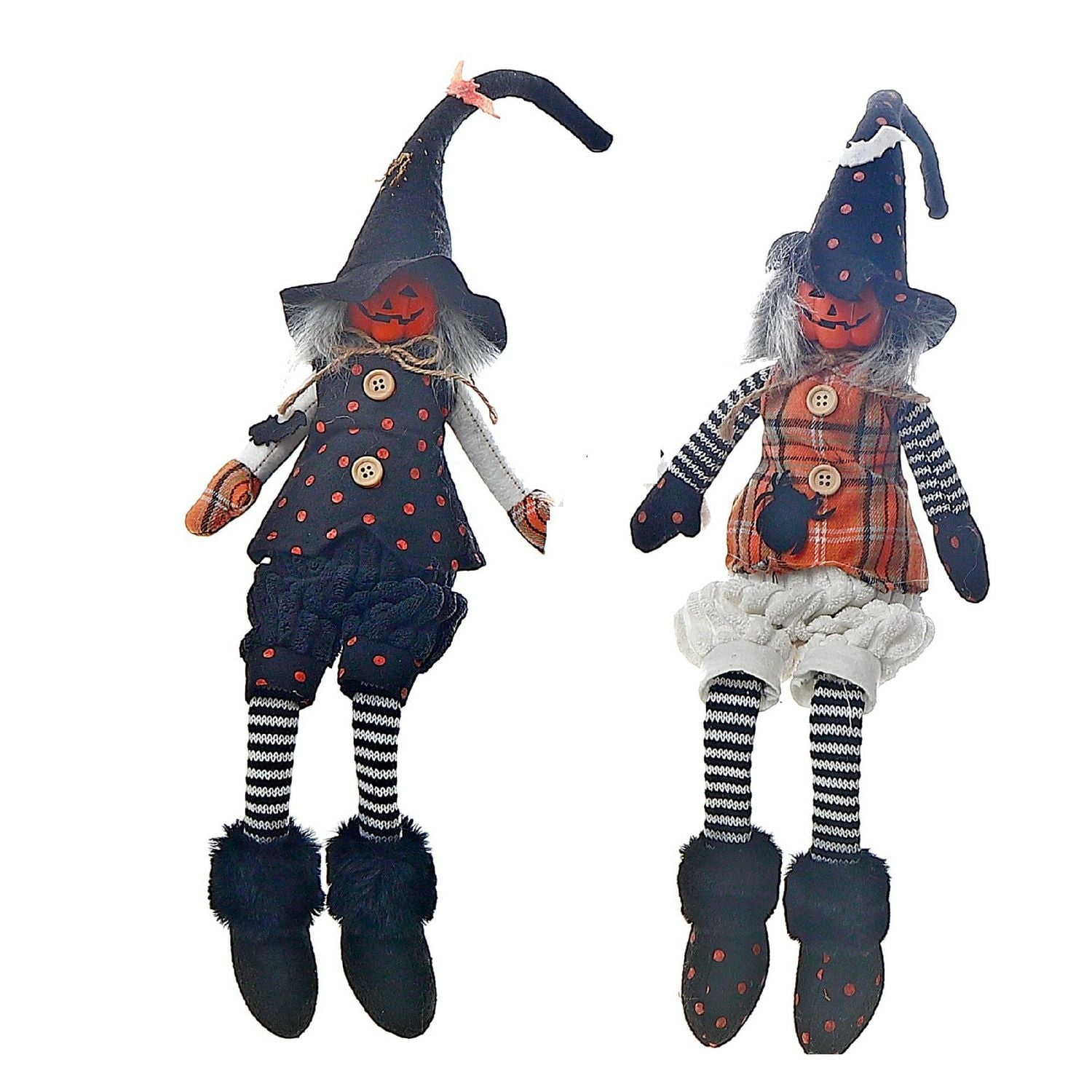 Click here for Ih Casadécor Cotton Sitting Witch - Set Of 3 5.12... prices