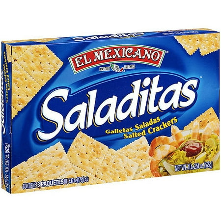 El Mexicano Saladitas Salted Crackers, 18.51 oz - Walmart.com